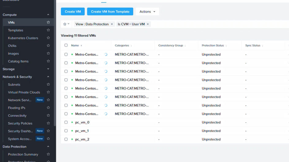 設計概要: Nutanix Cloud Clusters (NC2) on AWS における AHV Metro の構成