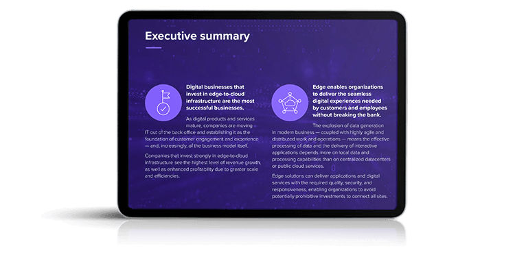 Seamlessly Extend to the Edge with Scalable and Flexible IT infrastructure